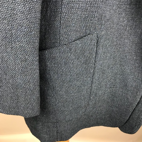 Zara | Jackets & Coats | Zara Basic Collection Blue Boyfriend Blazer ...